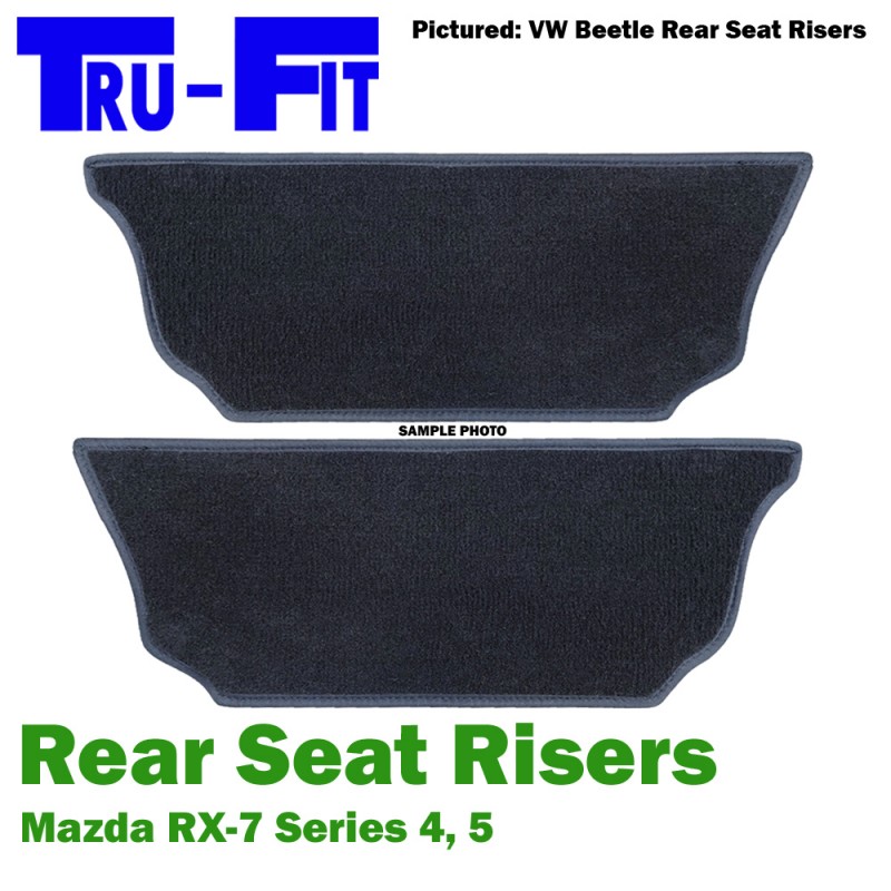 Mazda RX-7 Series 4 5 1985 - 1992 Convertible Rear Seat Risers - Tru ...