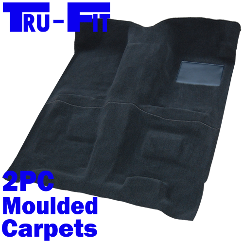 Holden Rodeo RA Single cab 2002 - 2008 2Pc Moulded Carpet - Tru-Fit ...