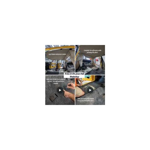 Trim & Fit Tru-Fit Carpets Felt Underlay