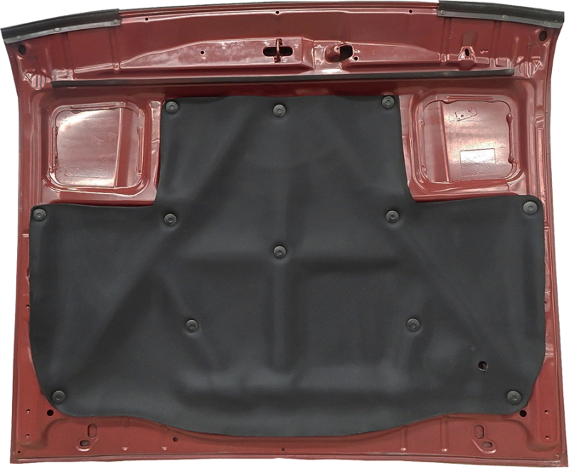 Toyota Landcruiser under bonnet insulation by autohush