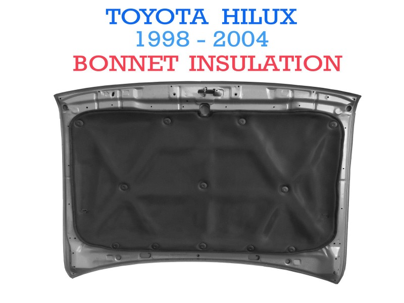 Toyota Hilux Under bonnet insulation
